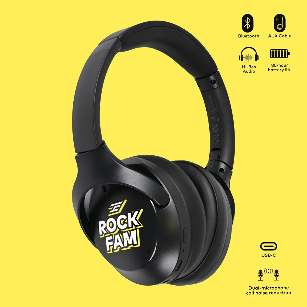 Rock Fam Honor Choice Headphones black