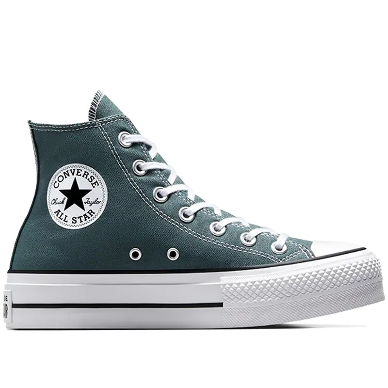 CONVERSE Ženske patike Chuck Taylor All Star Lift platform, Zelene