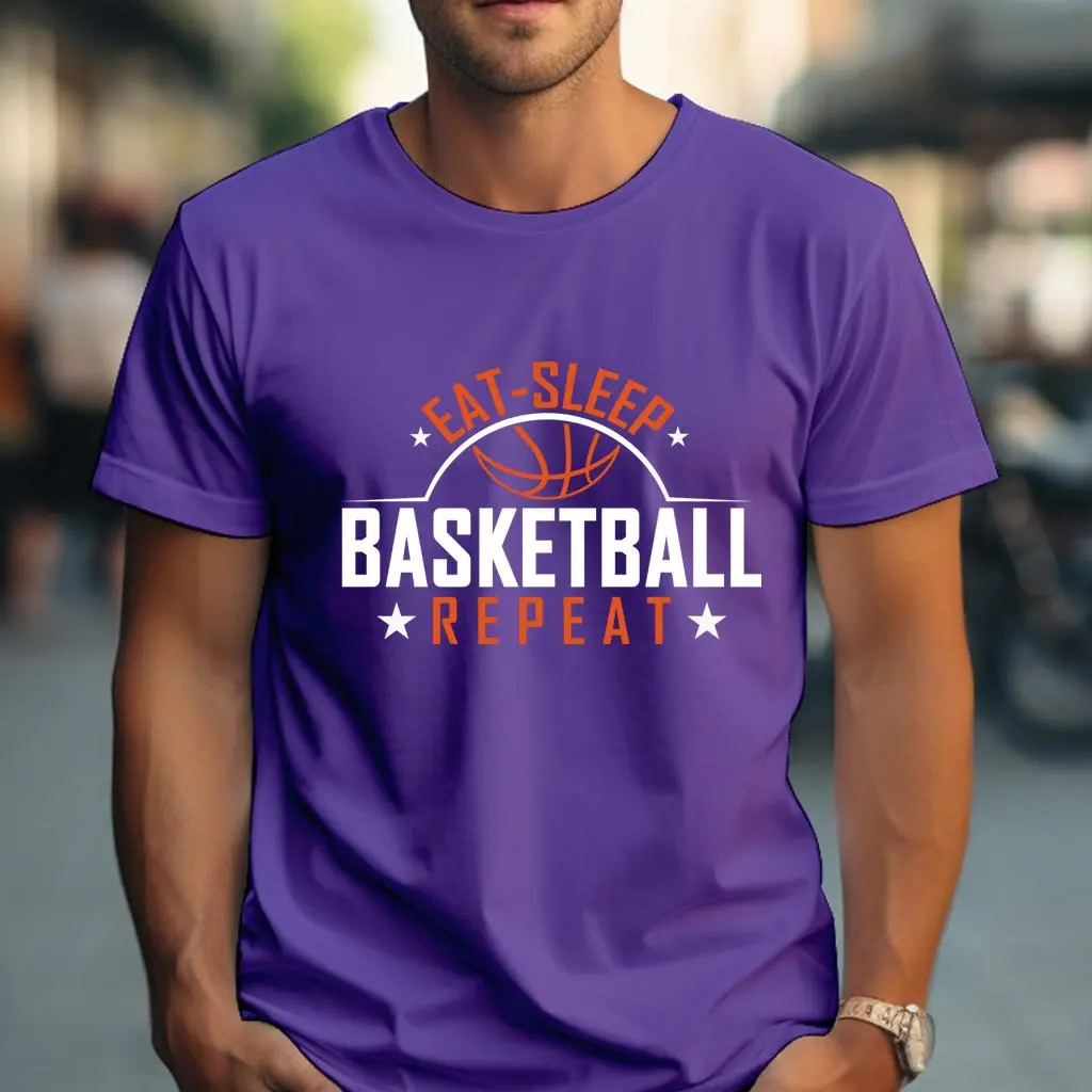 Camiseta Muška majica sa štampanim printom Cam 4009, Lavanda