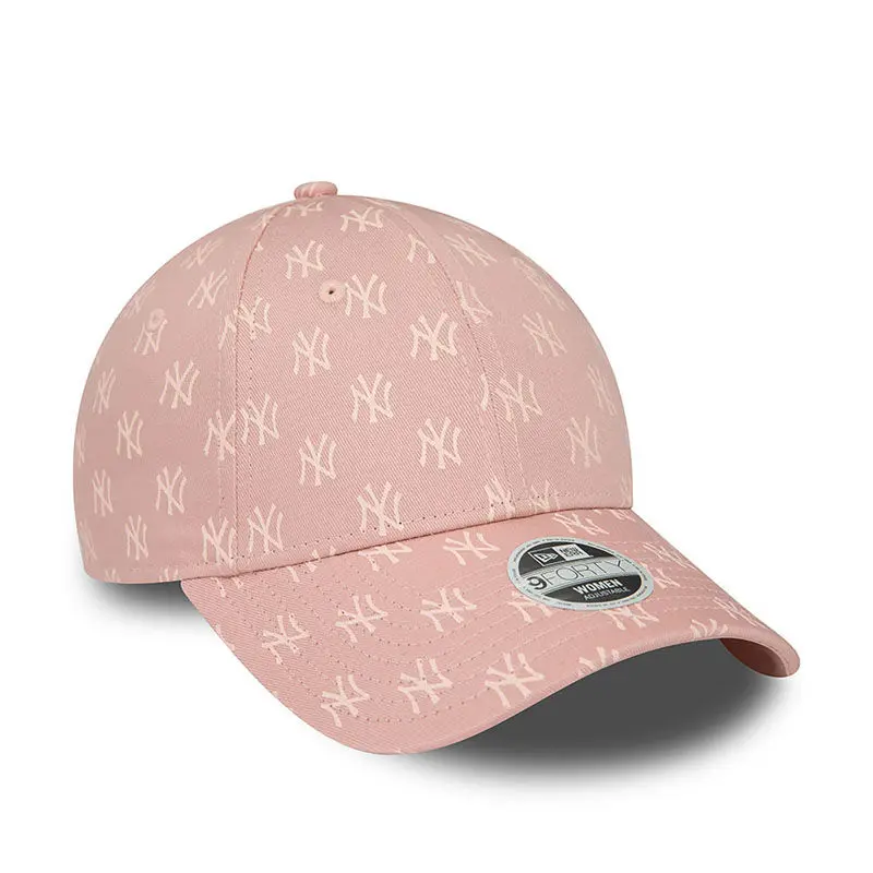 New era Ženski kačke Monogram 9forty, Roze