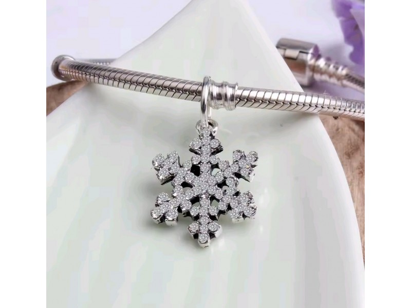 Pandora privezak Snowflake
