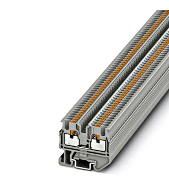Mini-Feed-through stezaljka (klema) MPT 2,5 BU
Mini-Push-in connection, cross section: 0.14 mm² - 1.5 mm², AWG: 26 - 14, width: 3.5 mm, color: blue, mounting: NS 15