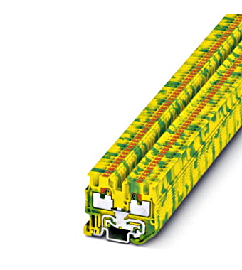 Mini-stezaljka (klema) za uzemnjenjeMPT 2,5-PE
Mini ground terminal block, push-in connection, 0.14 mm² - 1.5 mm², AWG: 26 - 14, width: 3.5 mm, green-yellow, NS 15