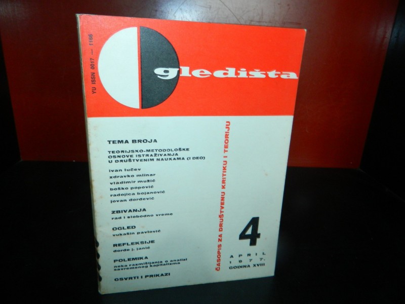 Gledišta 4*1977 Istraživanje društvenih nauka