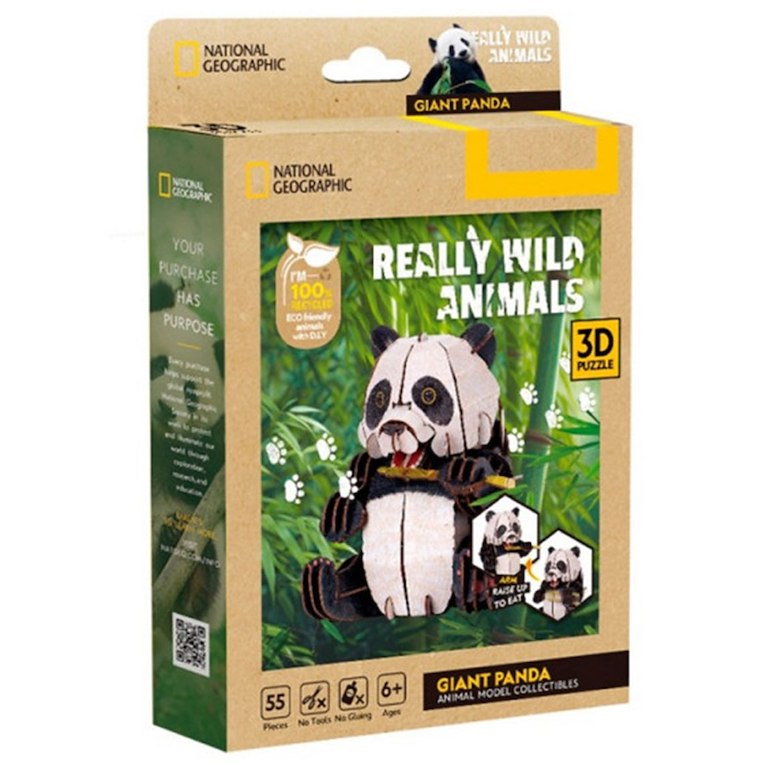 CubicFun 3D Puzzle Giant Panda 55pcs DS1181H/CBF211813