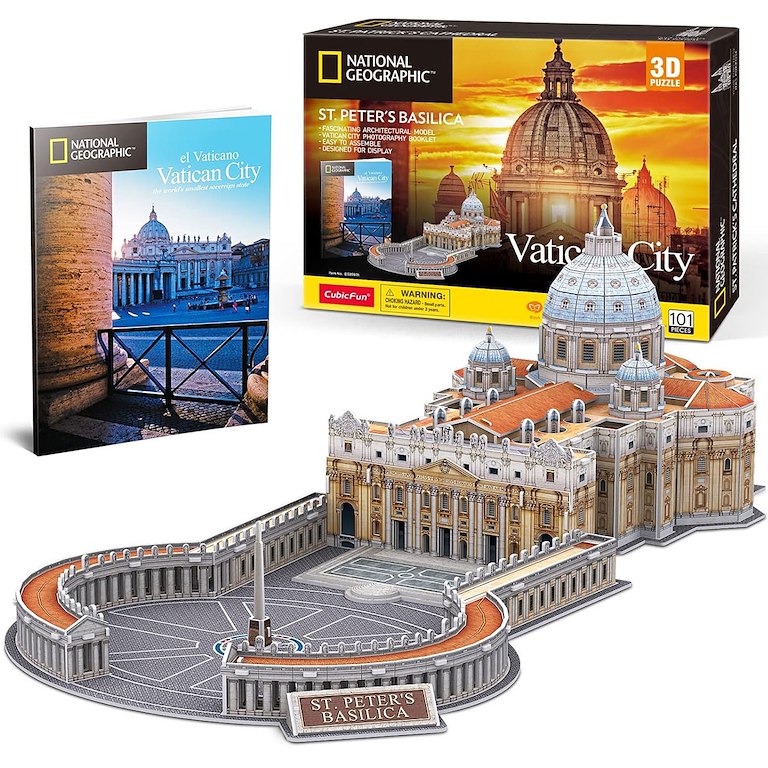 CubicFun 3D Puzzle St. Peters Basilica DS0997H CBF209971