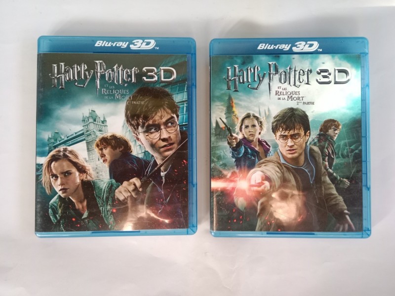 Harry Potter And Deathly Hallows 1 i 2 Blu-ray