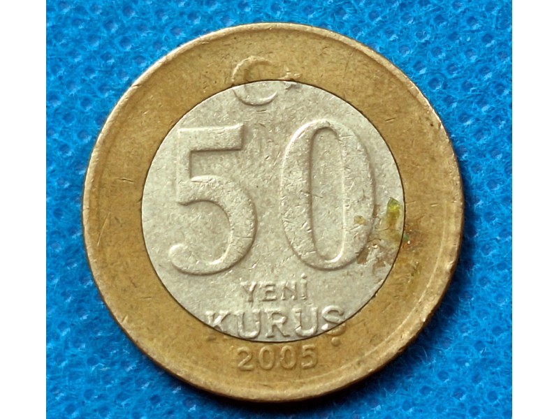 Turska - 50 Kurus, 2005.