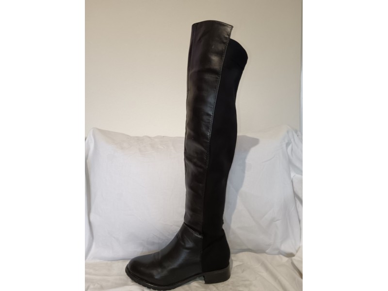 ČIZME PREKO KOLENA 38, 24,5 cm