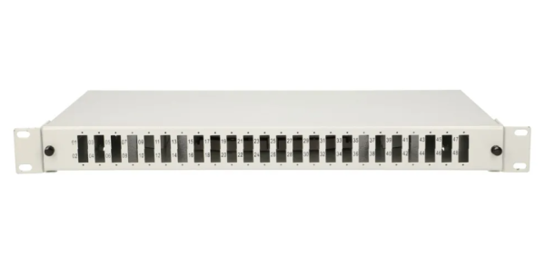 Extralink 48 Core, Patch panel 24 SC Duplex, 48 core, grey