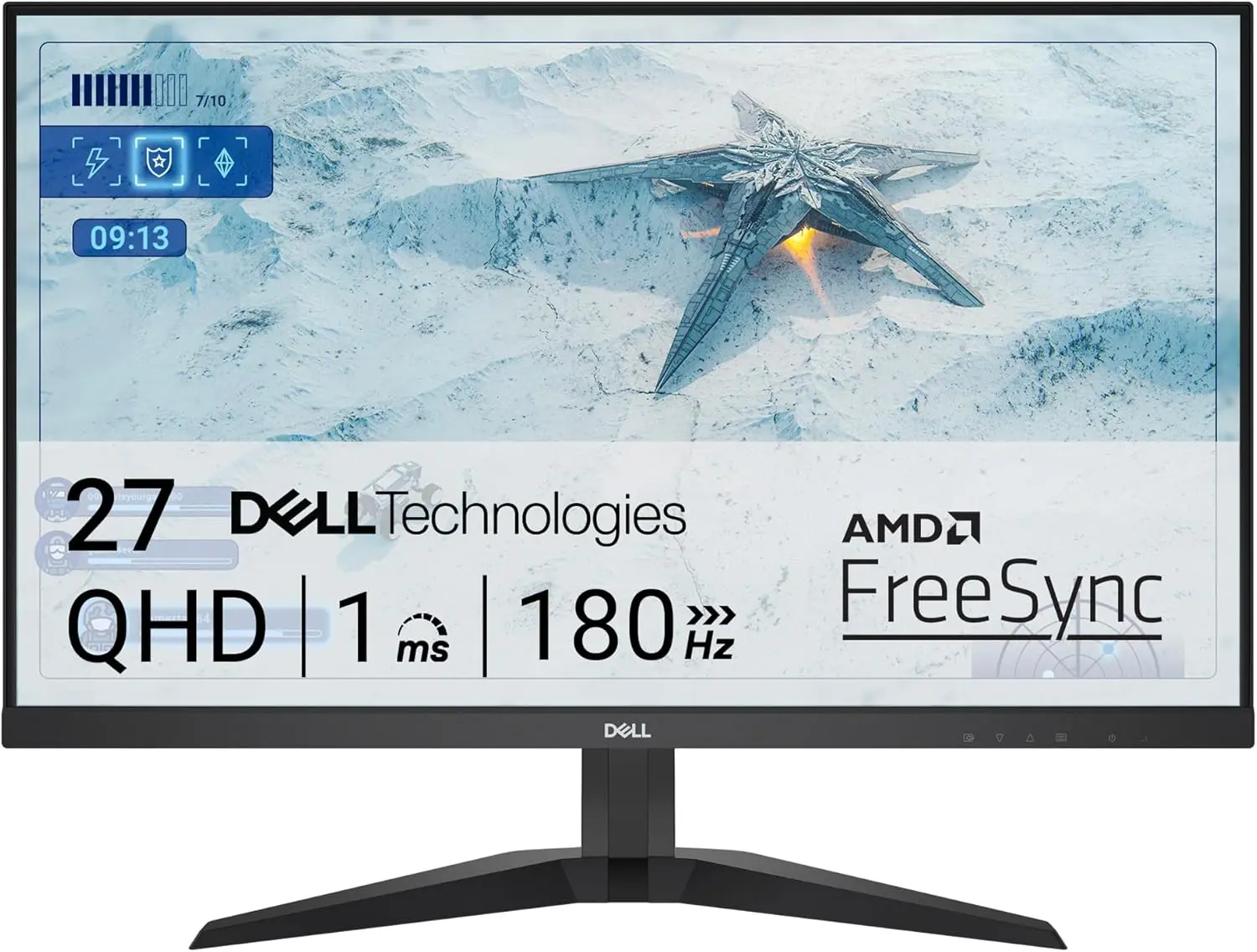 DELL Monitor G2725D 27" IPS 2560x1440 180Hz, Crni