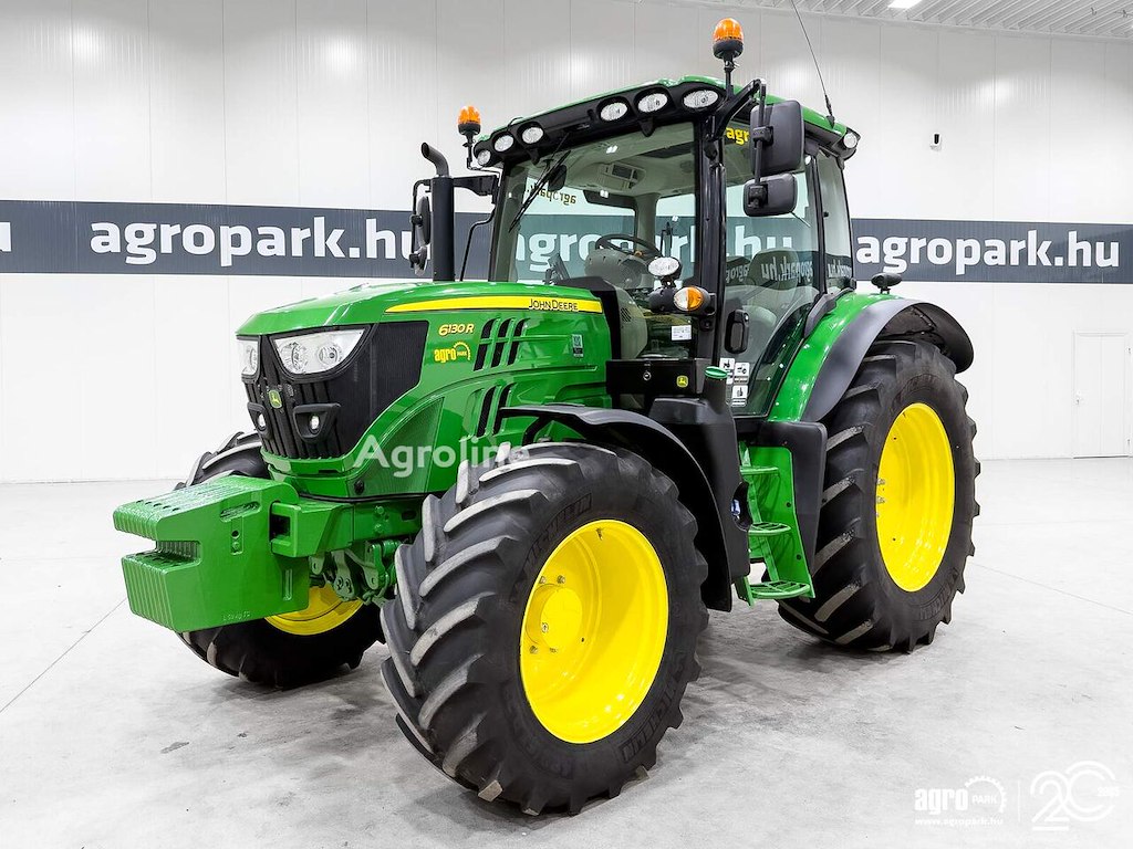 John Deere 6130R AutoQuad, TLS, HCS, full RTK traktor točkaš