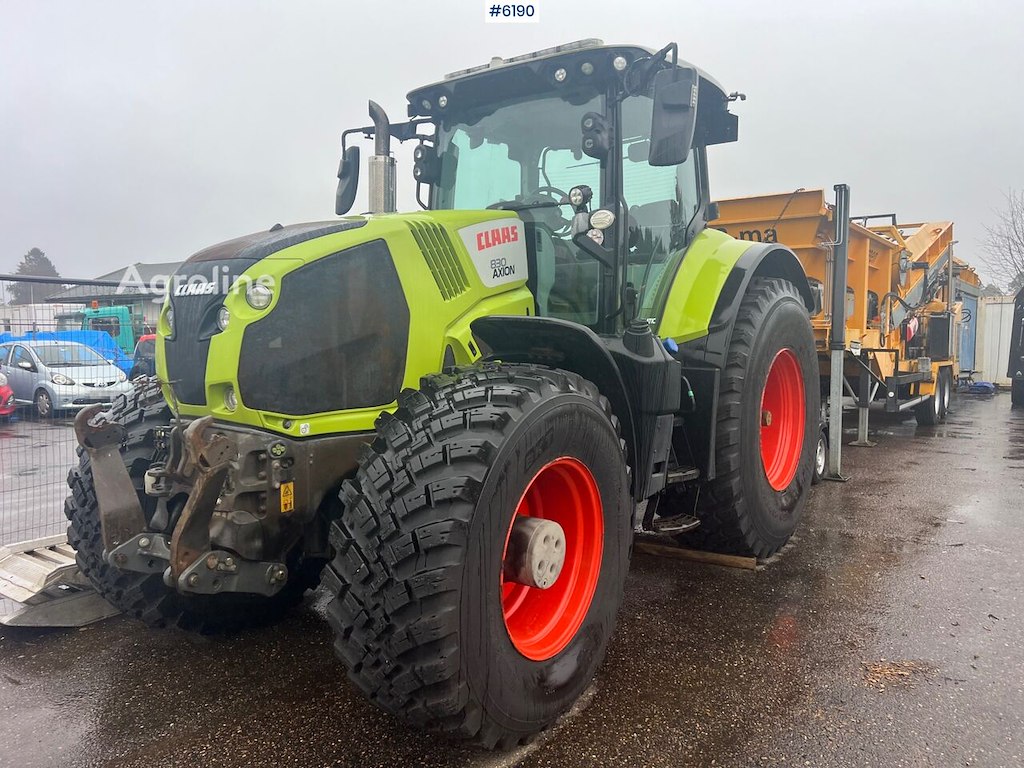 Claas Axion 830 traktor točkaš