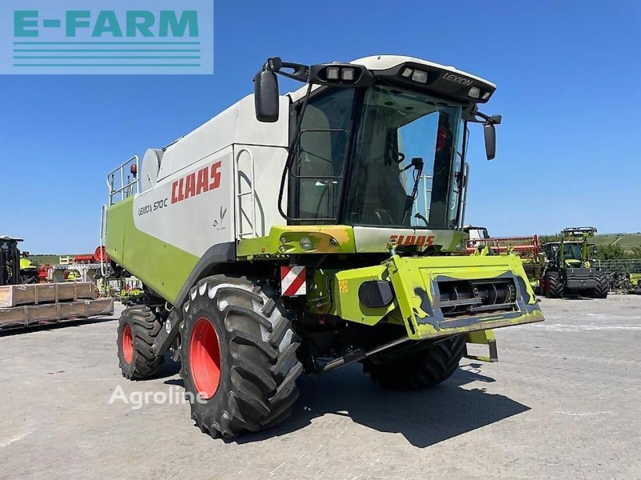 Claas lexion 570 montana kombajn za žito