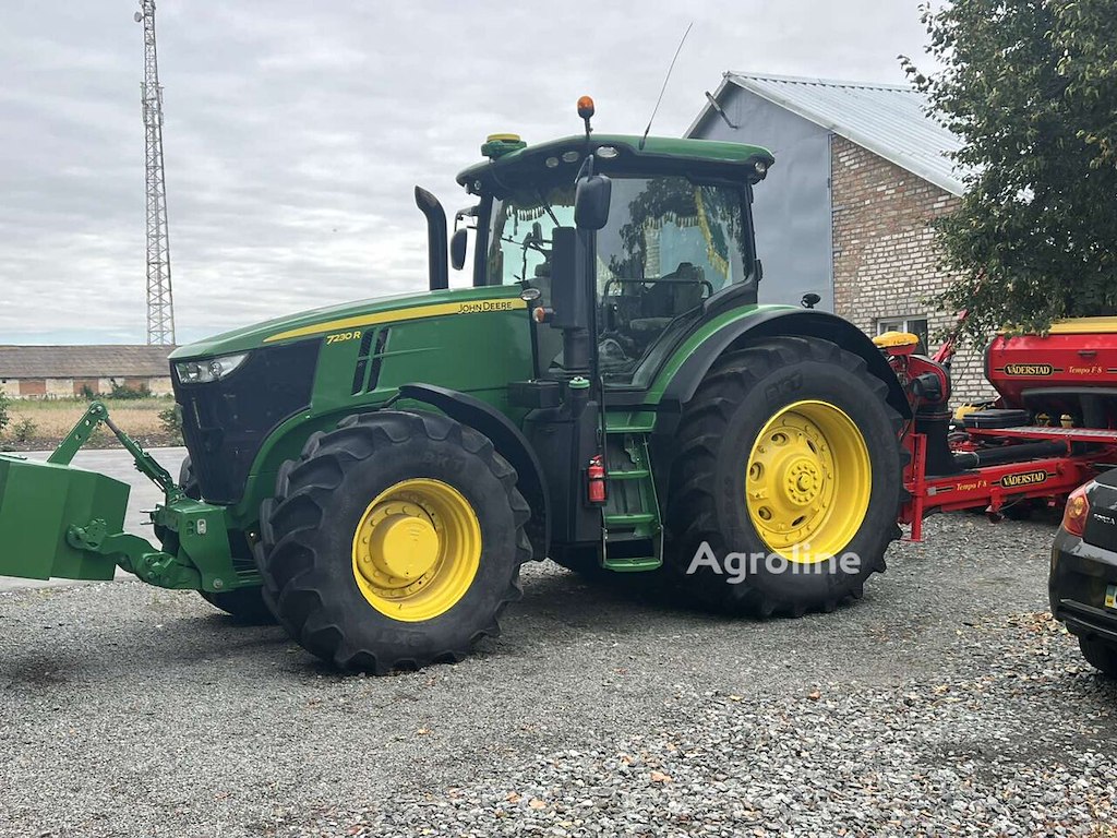 John Deere 7230 R v Lizynh traktor točkaš