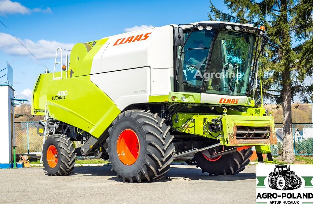 Claas TUCANO 480 + VARIO 750 kombajn za žito