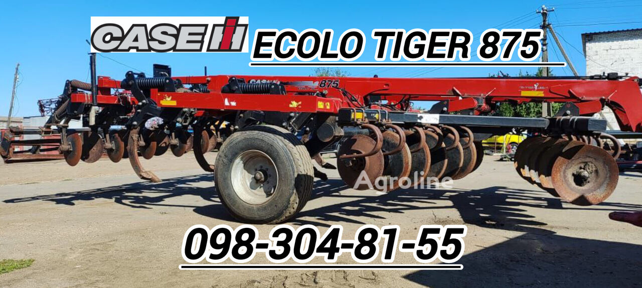 Case IH Ecolo Tiger 875 Z katkom tanjirača