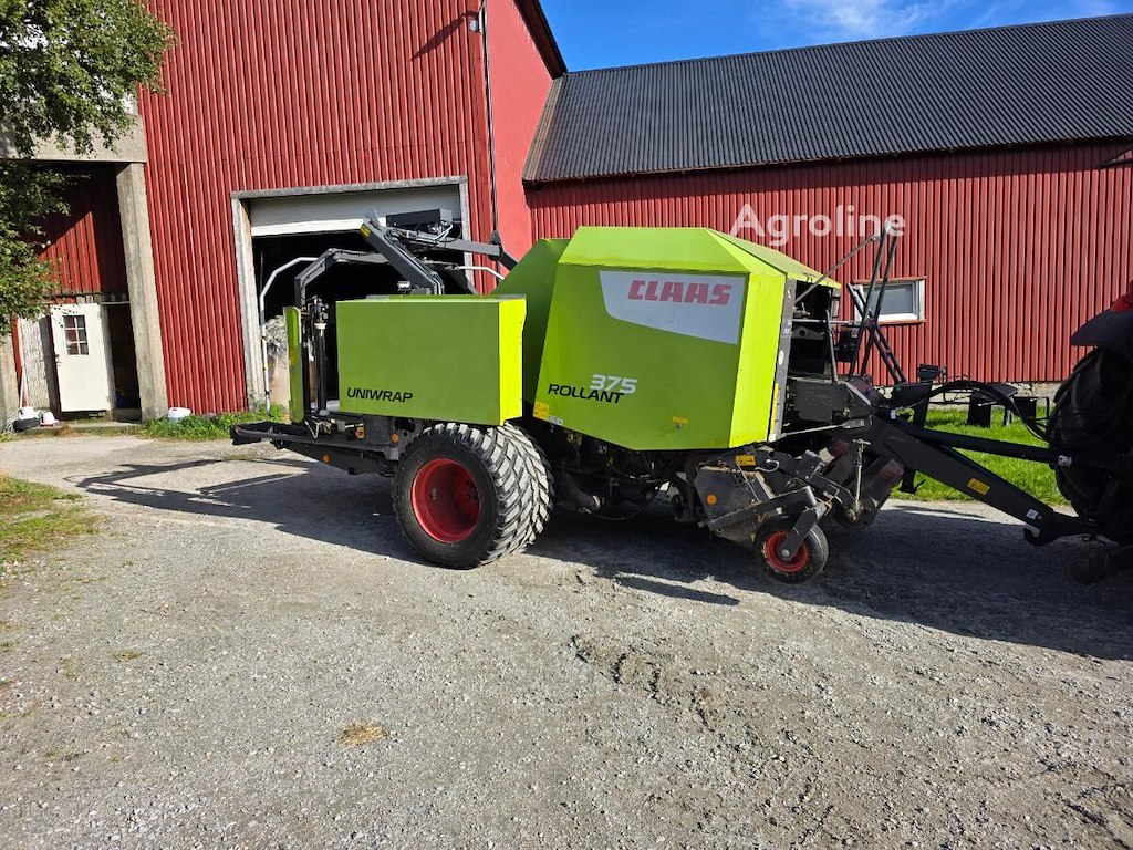 Prodaje se Claas 375 balirku za okrugle bale na aukciji