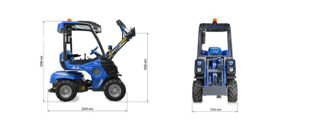 Novi MultiOne 2.3 EFI poljoprivredni utovarivač
