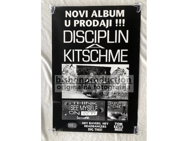 Disciplin A Kitschme NOVI ALBUM U PRODAJI 69x48cm
