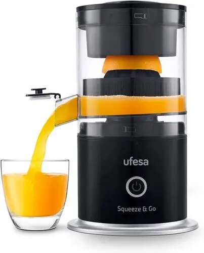 Ufesa Cediljka za citruse Squeeze&Go, 45W, Crni