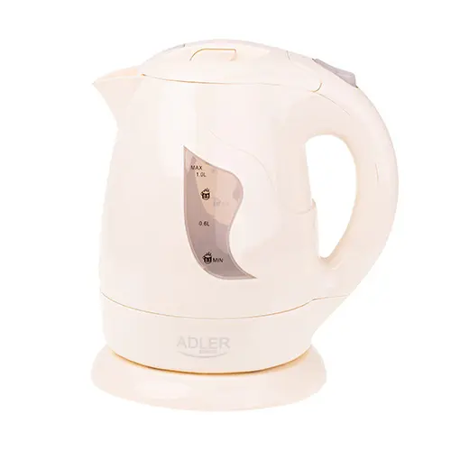 Adler AD 08b kuvalo za vodu 1 L 850 W Bež