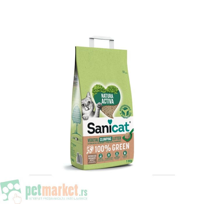 Sanicat: Biljni grudvajući posip Sanicat Natura Activa, 2.5 kg