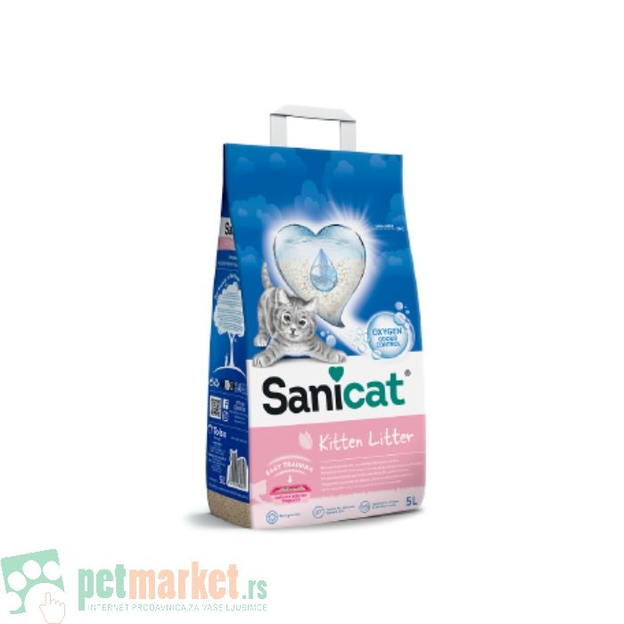 Sanicat: Posip za mačiće Kitten, 5 kg