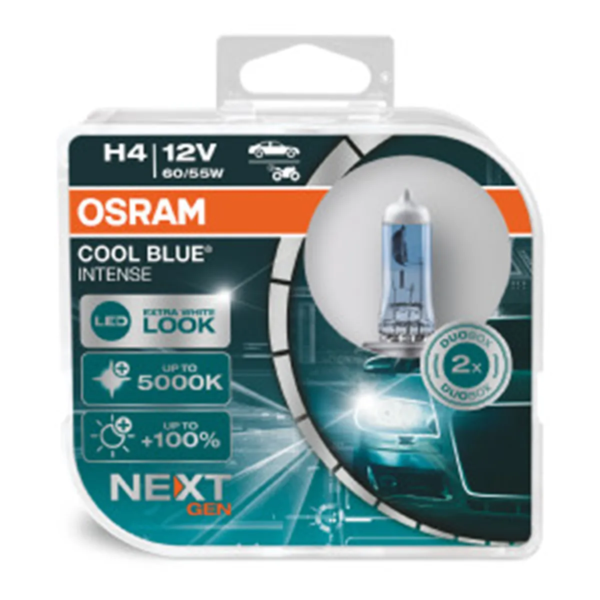 SIJAL PAR 12/ H4 64193CBN-HCB 60/55W P43T 2BOX (ECO) OSRAM