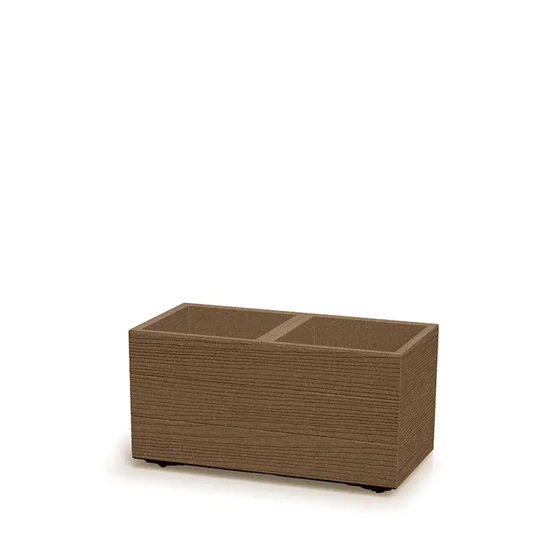 Prosperplast Saksija Madera Case Eco Wood A600W, Smeđa