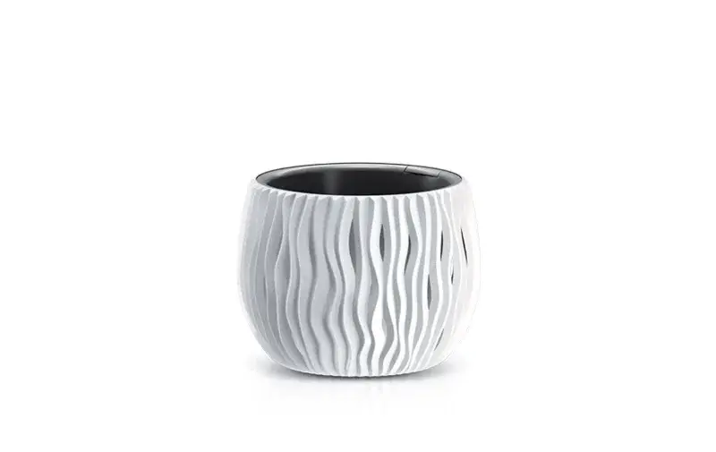 Prosperplast Saksija Sandy Bowl K290, Bela
