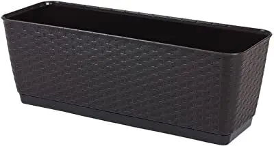 Prosperplast Saksija Ratolla Set 400 P, Antracit