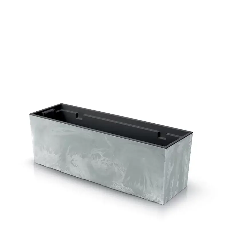 Prosperplast Saksija Urbi Case C600E, Siva