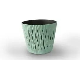 Prosperplast Saksija Sandy Round R220, Zelena