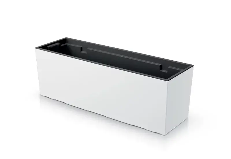 Prosperplast Saksija Urbi Case C600, Bela
