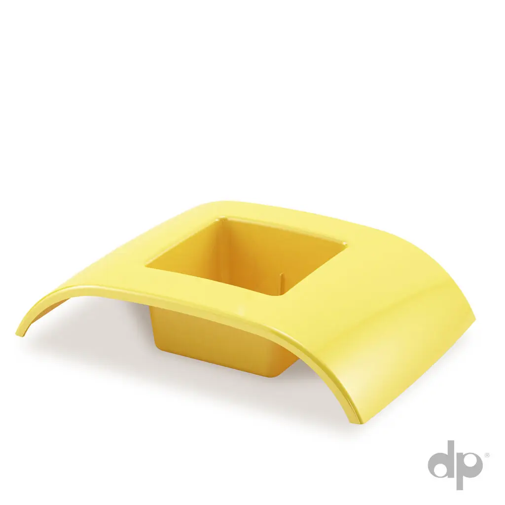 D.plast Posuda za ikebanu 3, Žuta