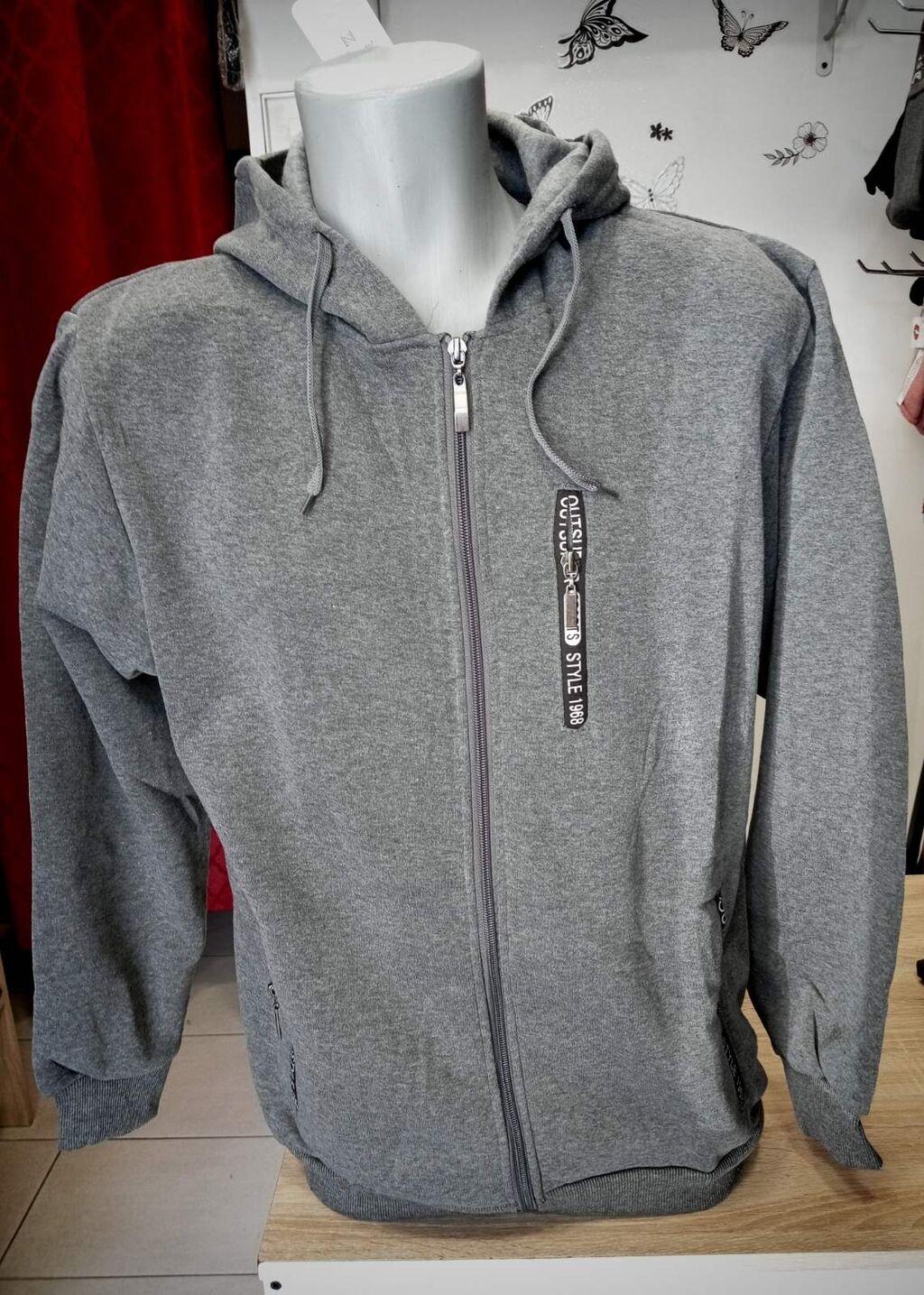 Muški pamučni duksevi vel. M. L. Xl. 2xl. 3xl cena 1299din