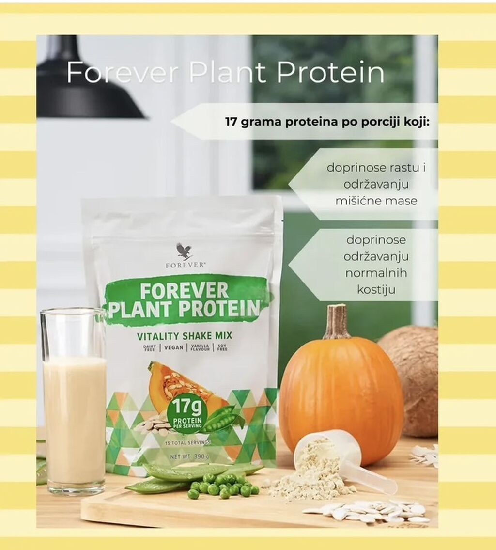 Forever Plant Protein – biljni proteinski napitak u prahu - 17 g