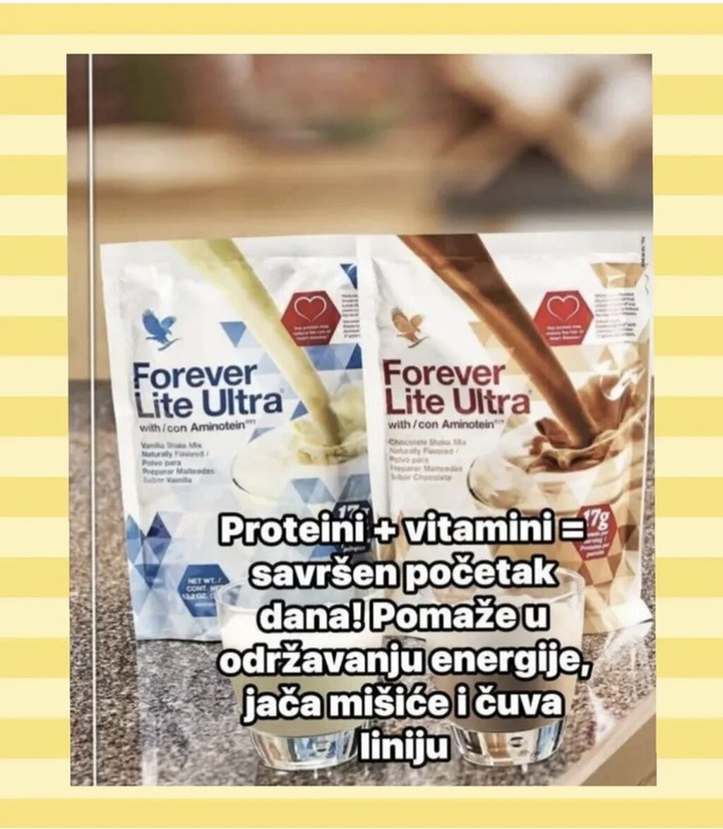 Forever Lite Ultra proteinski šejk sa Aminotein kompleksom -