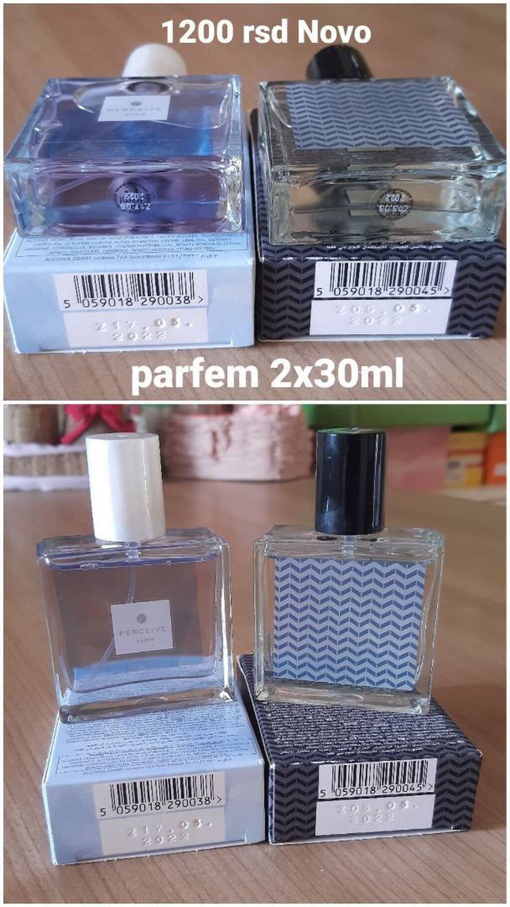 Set parfema, Avon, Original