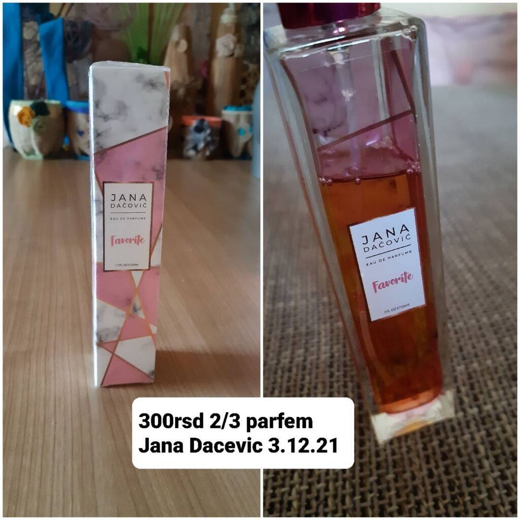 Jana Dačević – Favorite, Eau de Parfum (EDP) 50 ml - Ženski parfem