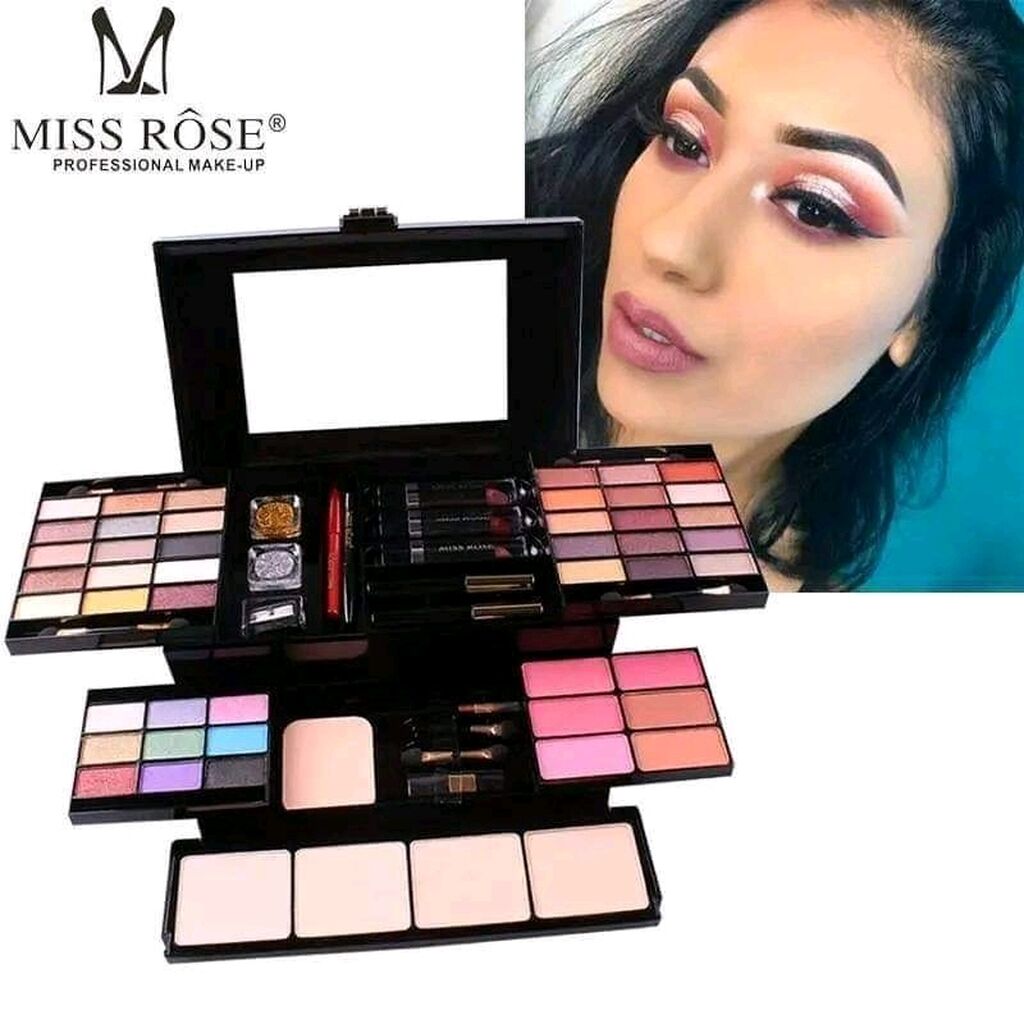 Miss Rose Professional Make-Up – kompletna multifunkcionalna šminka u