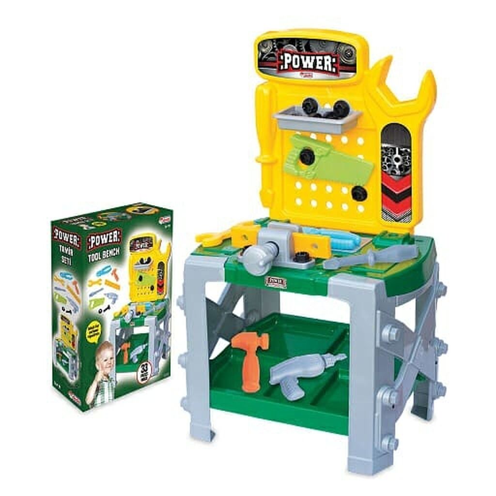 Dečiji set radionice – POWER Tool Bench - Kompletna igračka radionica