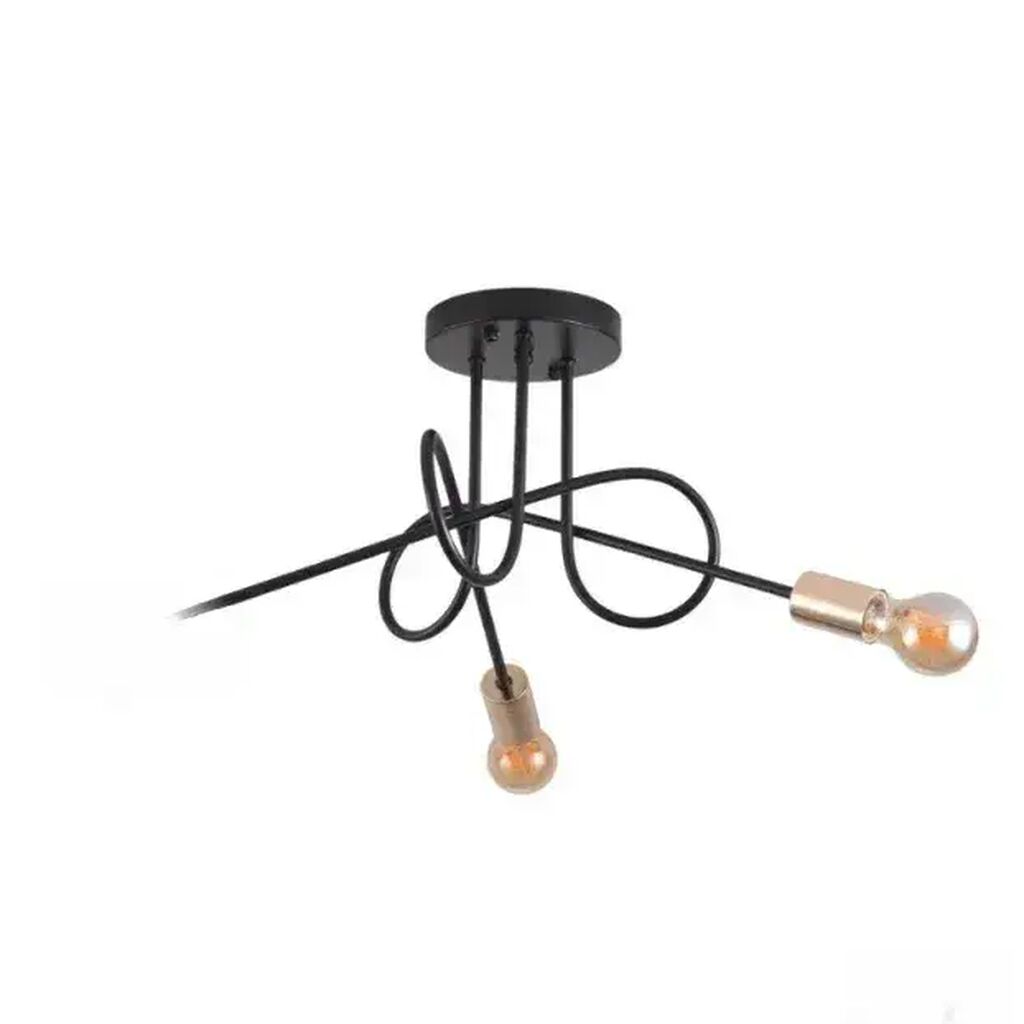 Plafonska lampa luster Tip grla: E27 Broj mesta: 3 Napojn: 220V