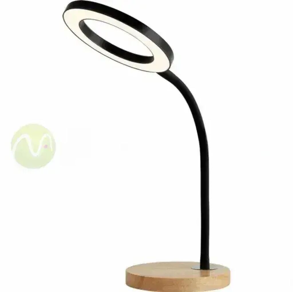 Stona lampa, bоја - Crna, Novo