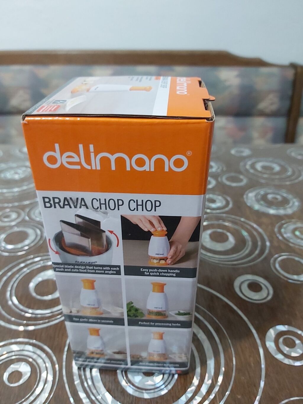 Delimano BRAVA Chop Chop – ručni secko - Kompaktan ručni secko za