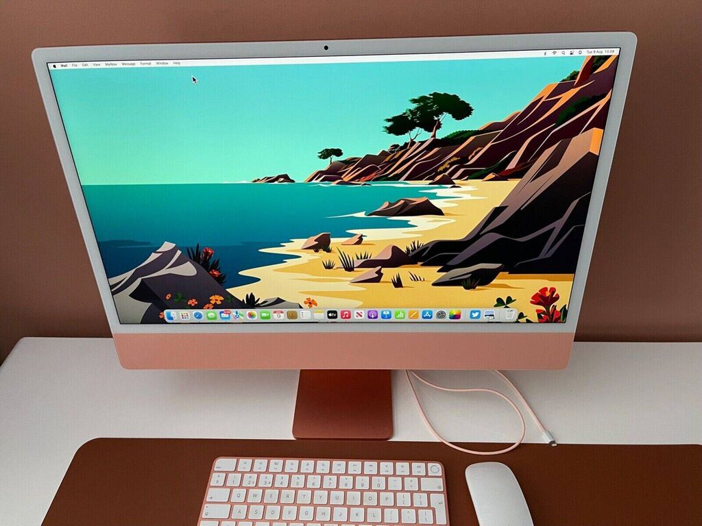 Apple iMac 24" (M1) – ružičasto/narandžasta varijanta - Ekran 24 inča