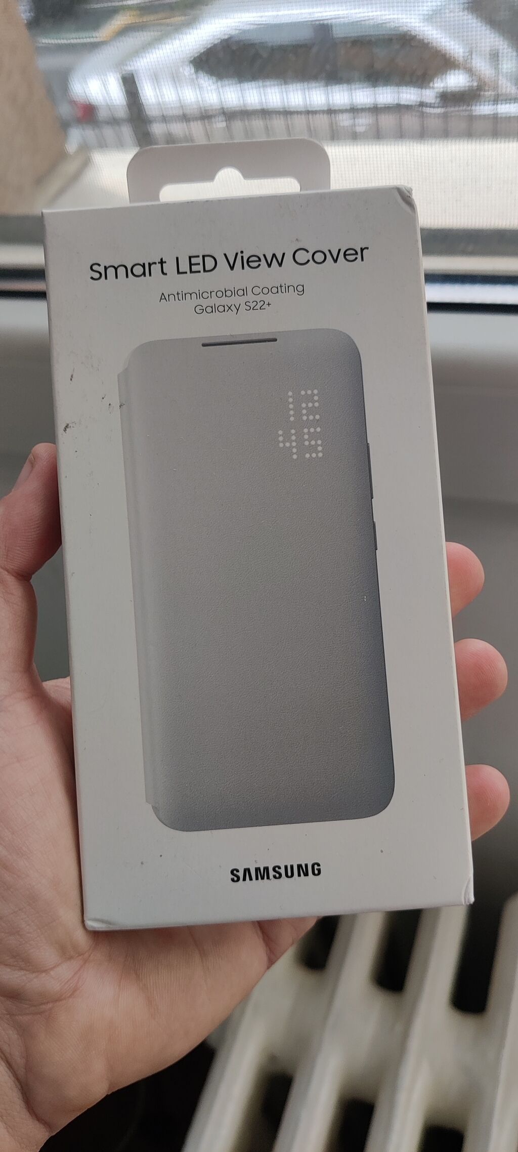 Maska za Samsung S22 PLUS, bоја - Siva, Na preklapanje