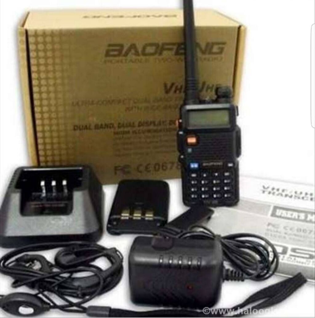 Toki Voki Baofeng UV-5R  Dual-Band 8w Original - Jedna od najacih