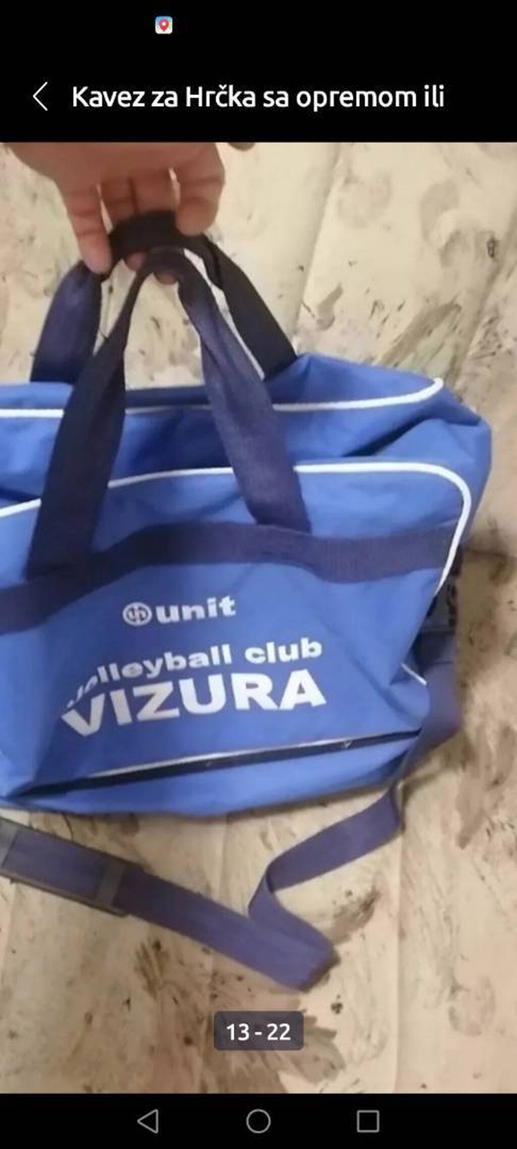 Sportska torba – Volleyball Club Vizura - Tip: velika sportska/putna